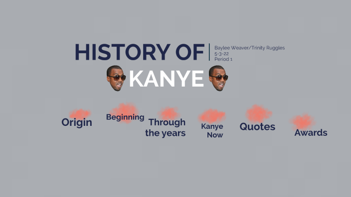 History of Kanye by Baylee Weaver on Prezi