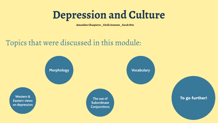 Depression and Culture by Cecile Jeumont on Prezi