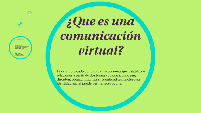 Que es una comunicacion virtual? by osman salcedo benitez on Prezi