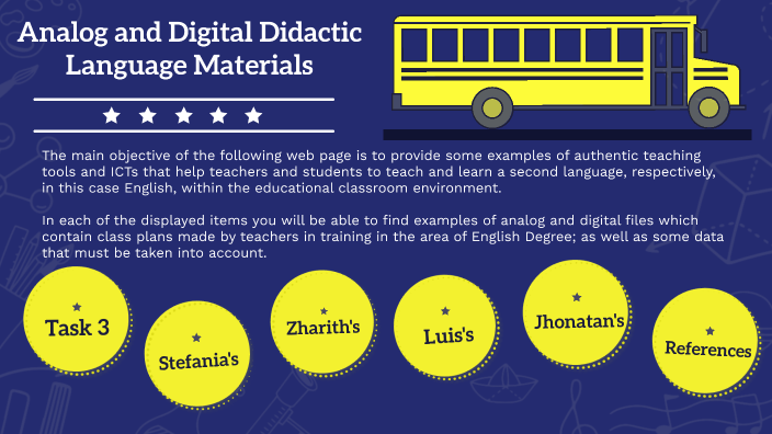 Analog and Digital Didactic Language Materials by Casa Verde Silvestre 2 on Prezi