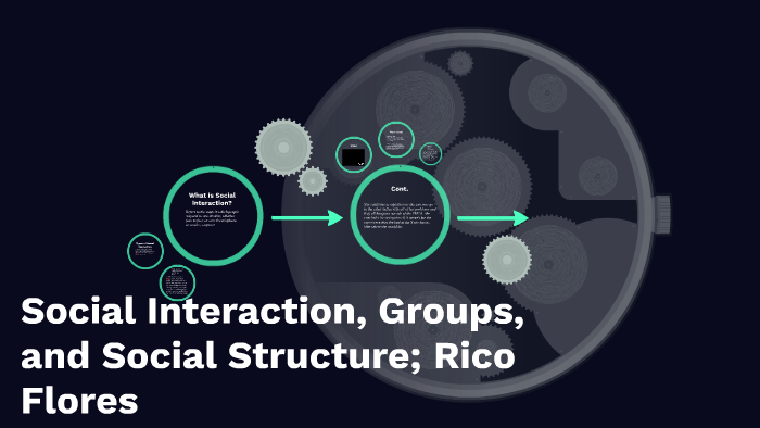 Social Interaction, Groups, and Social Structure by Rico Flores