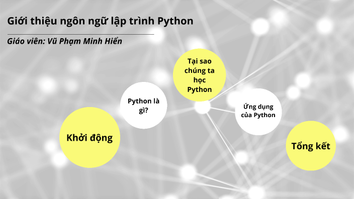 Introduction of Python by Hien Minh on Prezi