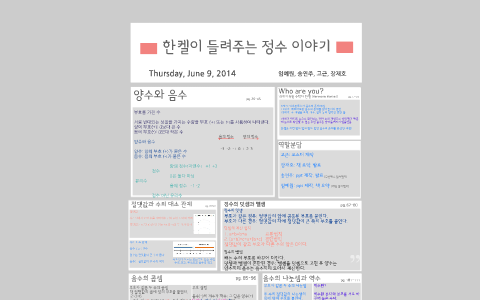 한켈이 들려주는 정수 이야기 by Ye Won Lim on Prezi