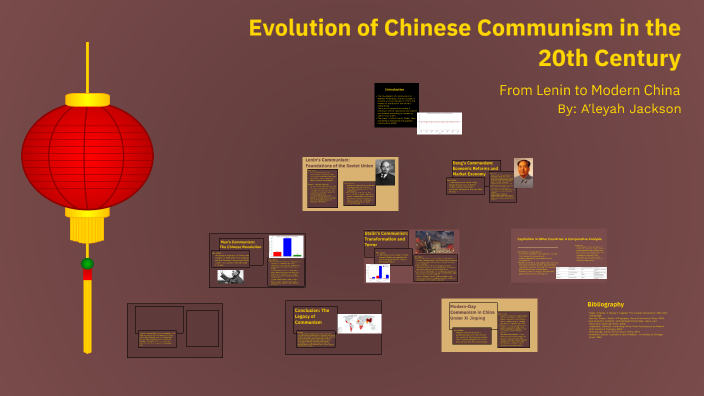 Evolution of Chinese Communism in the 20th Century by A'leyah Jackson ...