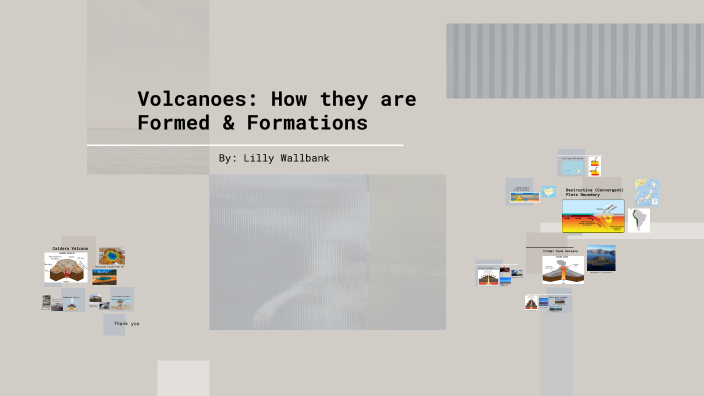 How volcanos are formed & their different formations by Lilly Wallbank ...