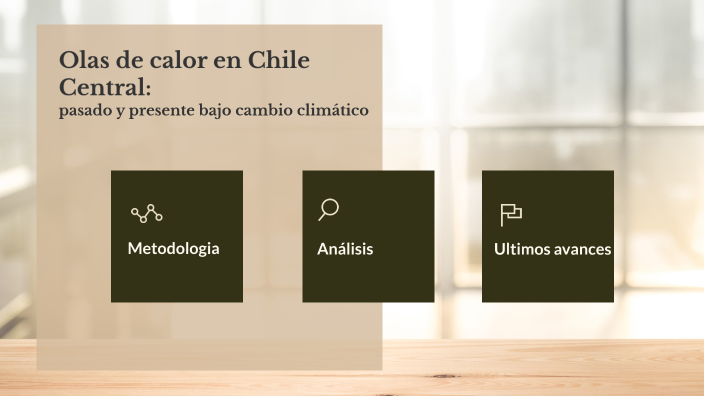 Olas de calor en Chile Central: pasado, presente y futuro bajo cambio ...