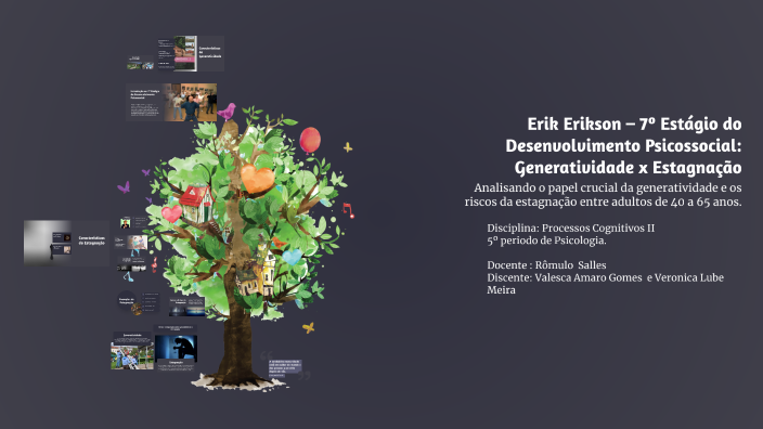 Erik Erikson – 7º Estágio do Desenvolvimento Psicossocial ...