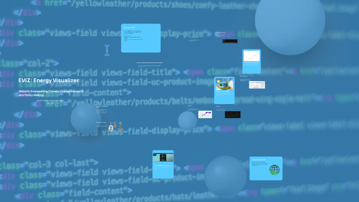 EVIZ: Energy Visualizer Web Application by Brock _Stilla on Prezi EVIZ: Energy Visualizer Web Application by Brock _Stilla on Prezi