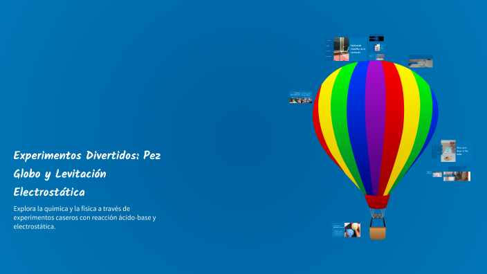 Experimentos Divertidos: Pez Globo y Levitación Electrostática by ...