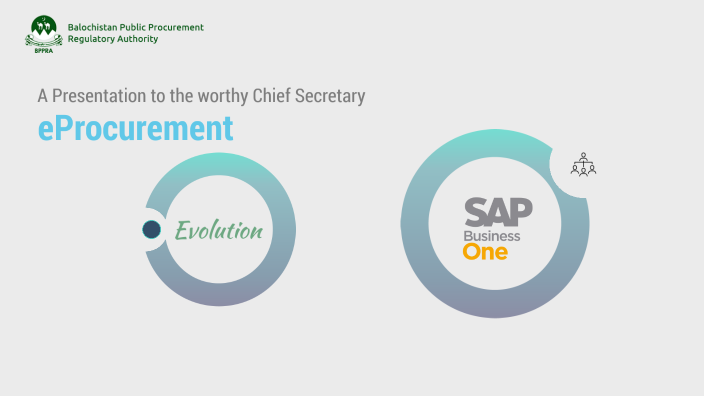 BPPRA EProcurement EPPS Presentation to CS Balochistan by gj Naseer on ...