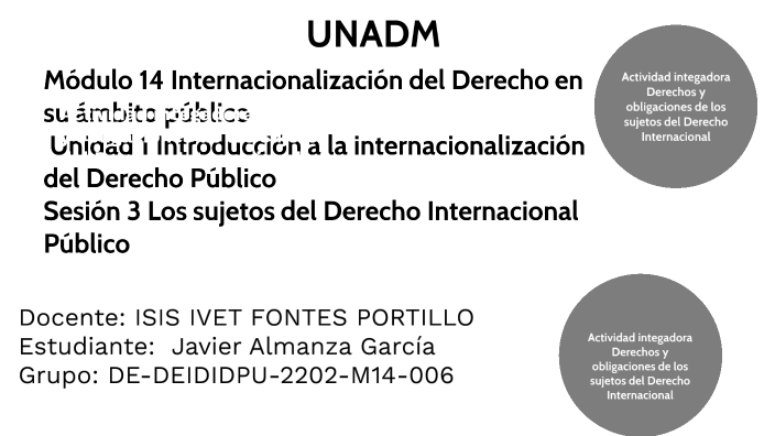 UNADM by javier almanza on Prezi