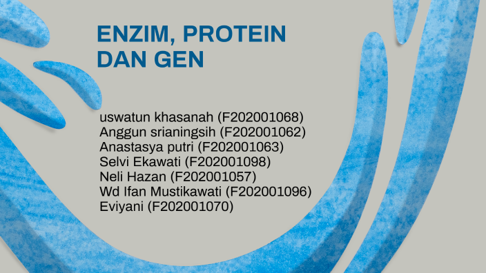 ENZIM, PROTEIN DAN GEN by anatasyah putri s on Prezi