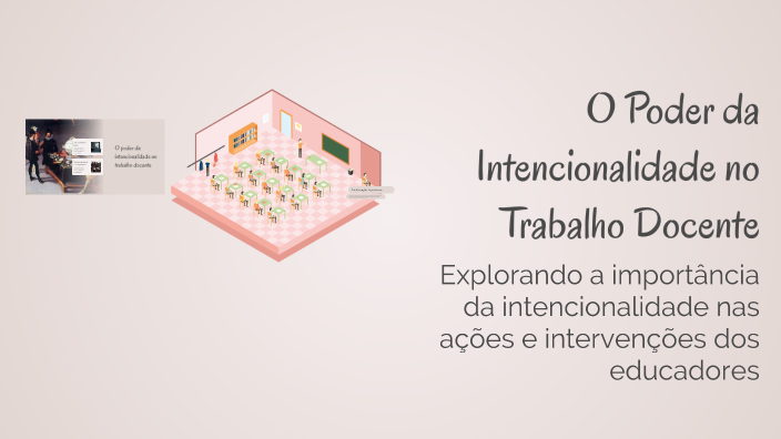 O Poder da Intencionalidade no Trabalho Docente by Giovana Silvestri on ...