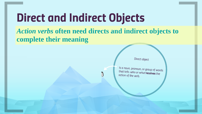 Direct and Indirect Objects by Jason Leist on Prezi