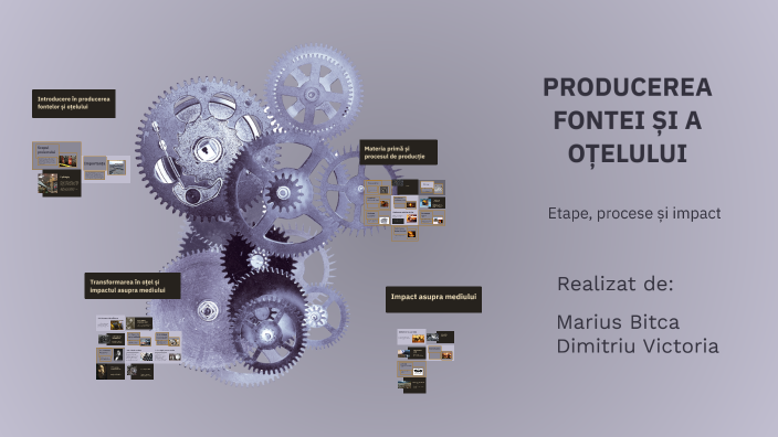 PRODUCEREA FONTEI ȘI A OȚELULUI by Cristian Dimitriu on Prezi