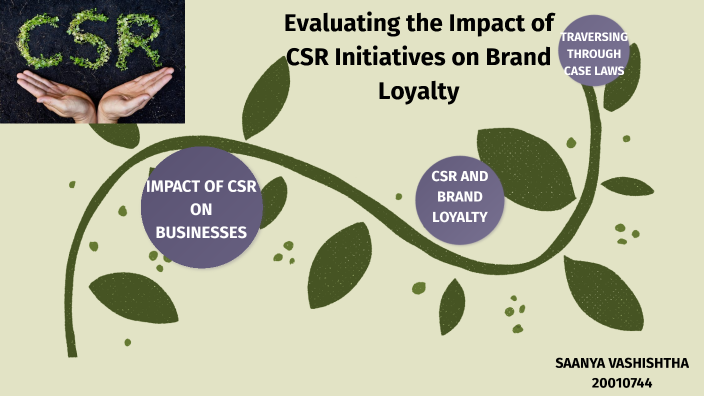 CSR and Brand Loyalty by Saanya Vashishtha on Prezi