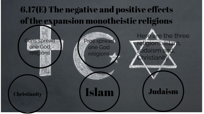 Pros and Cons spread of one god religions by nathan whitacre on Prezi
