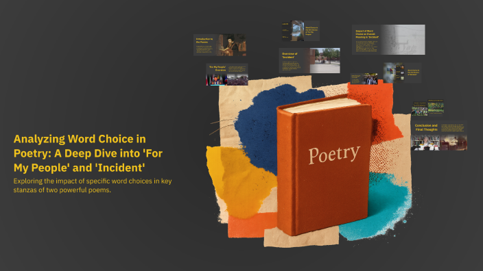 Analyzing Word Choice in Poetry: A Deep Dive into 'For My People' and ...