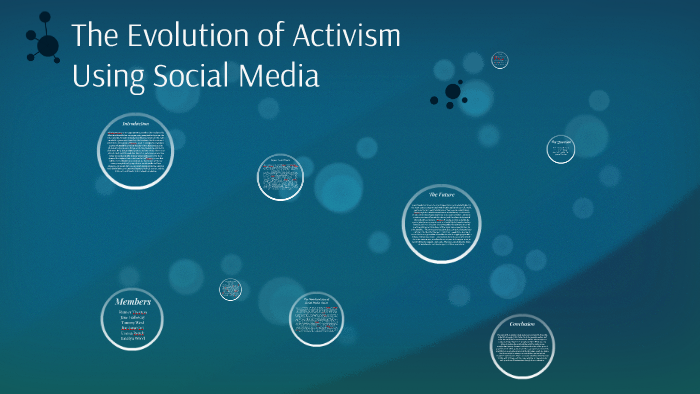 The Evolution of Activism Using Social Media by Hunter Thexton on Prezi