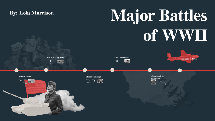 Major Battles of WWII by lola2760 lola2760 on Prezi