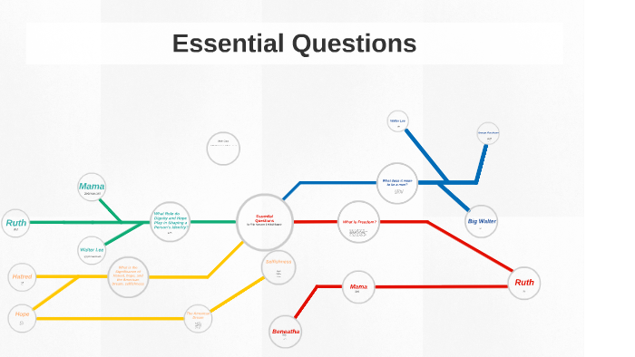 Essential Questions Assignment For A Raisin in the Sun by Filip Hansson ...