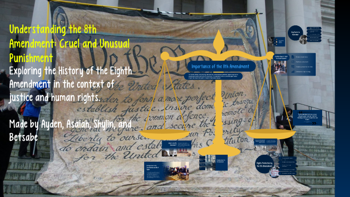 Understanding the 8th Amendment: Cruel and Unusual Punishment by Ayden ...