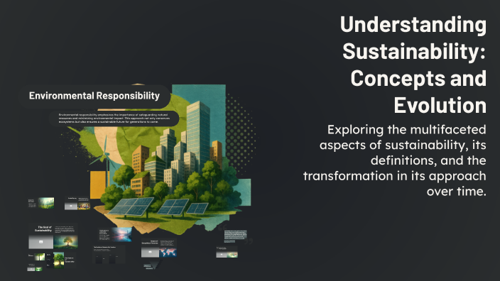 Understanding Sustainability: Concepts and Evolution by Emiliana Vesco ...