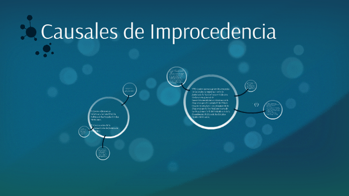 Causales de Improcedencia by JORGE LUIS RESENDIZ on Prezi