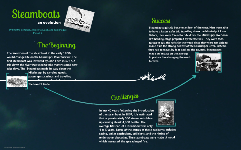 Steamboats: An Evolution by A Mac on Prezi