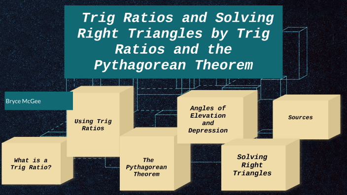 Trig Ratios and Solving Right Triangles by the Trig Ratios and the ...