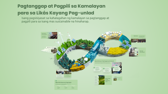 Pagtanggap at Pagpili sa Kamalayan para sa Likás Kayang Pag-unlad by ...