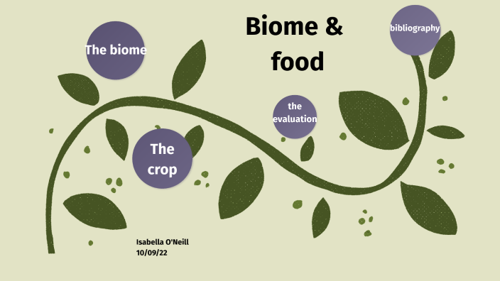 Sustainable biomes and food production by isabella O'Neill on Prezi