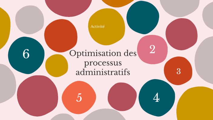 Optimisation des processus administratif by LORY GOB on Prezi