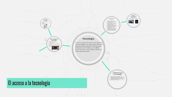 El acceso a la tecnología by on Prezi