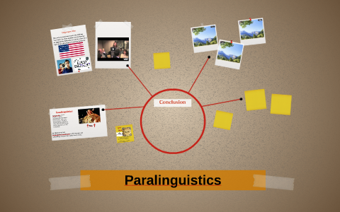 Paralinguistics are the aspects of spoken communication that by Kevin ...