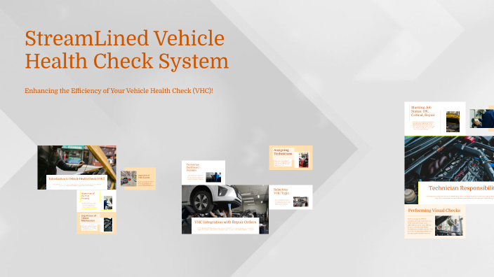 Vehicle Health Check System by Tanisha Jain on Prezi