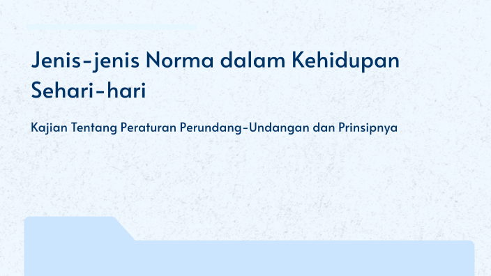 Kelas 10_Jenis-jenis Norma dalam Kehidupan Sehari-hari by Ni Made Lia ...