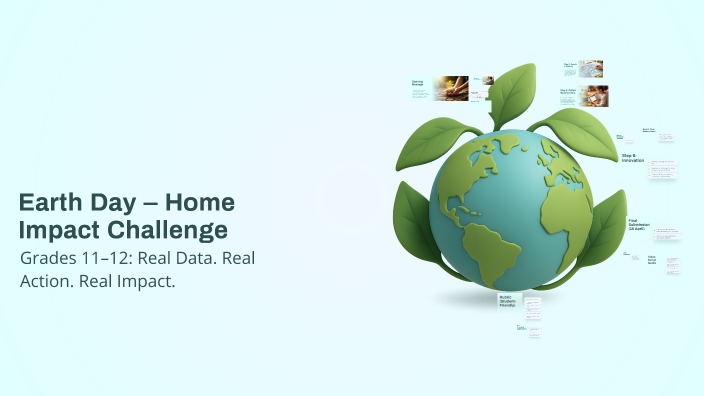 Earth Day – Home Impact Challenge by Ayesha Baseer on Prezi