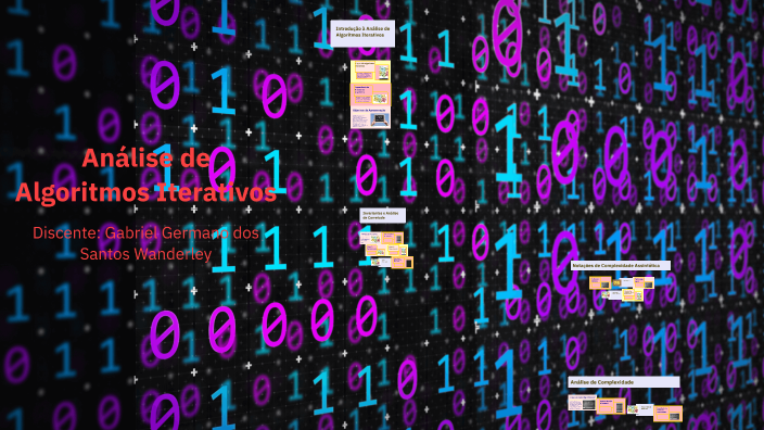 Análise de Algoritmos Iterativos by Gabriel Germano on Prezi