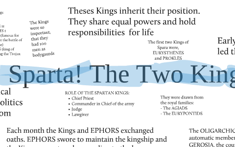 Sparta, The Two Kings by Danielle Dirks on Prezi
