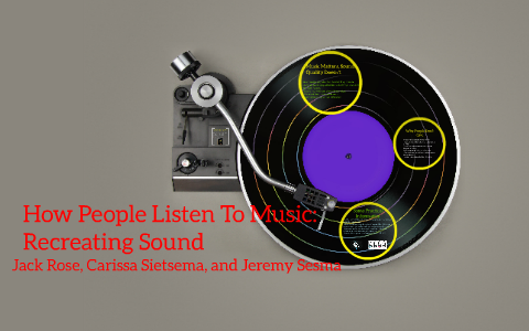 How People Listen To Music: Recreating Sound by jeremy sesma on Prezi