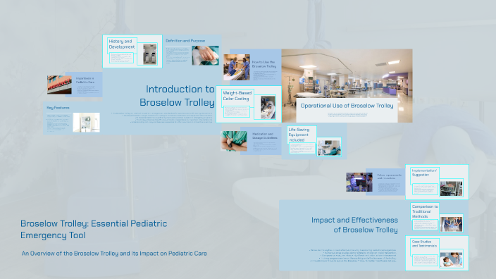 Broselow Trolley: Essential Pediatric Emergency Tool by Emily Lambrou ...