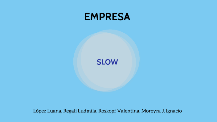 Slow empresa by Luli Lopez on Prezi
