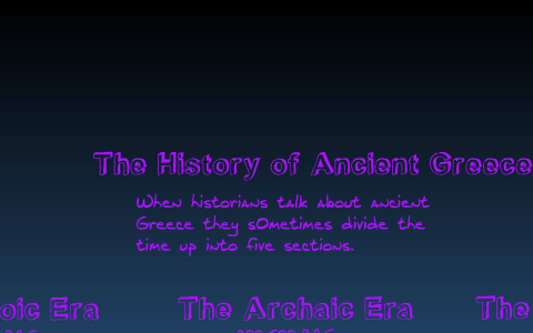 The History Of Ancient Greece By Daniel Perez On Prezi