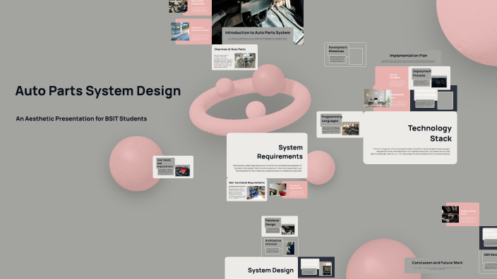 Auto Parts System Design by Clarhamae Singcol on Prezi