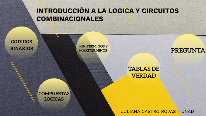 Introducción a la logica digital y circuitos combinacionales. by juliana castro rojas on Prezi