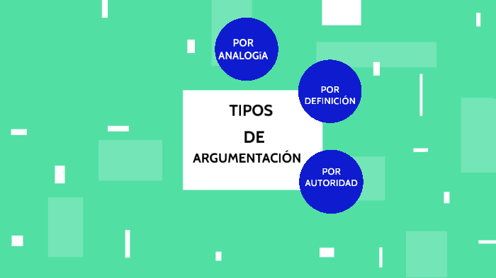 TIPOS DE ARGUMENTACIÓN by Melany Gaibor on Prezi