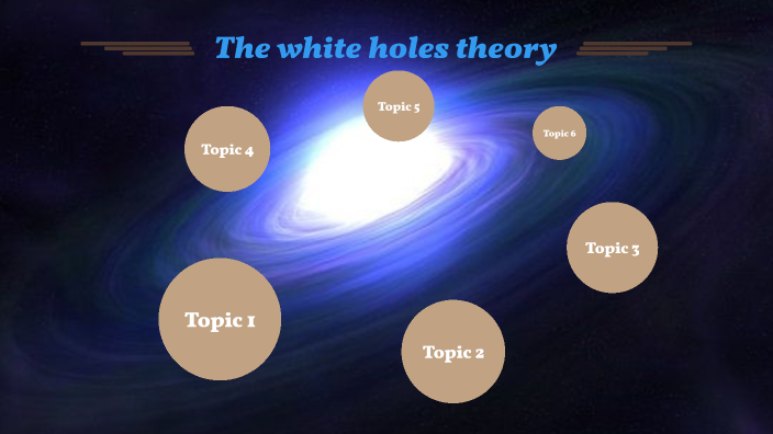 The white holes theory by Rania Bouchenaki on Prezi