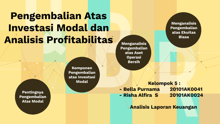 Pengembalian Atas Investasi Modal dan Analisis Profitabilitas by Risha ...