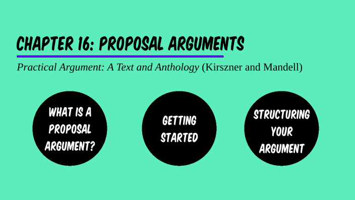 Ch. 16: Proposal Arguments by Jessica Vitela on Prezi